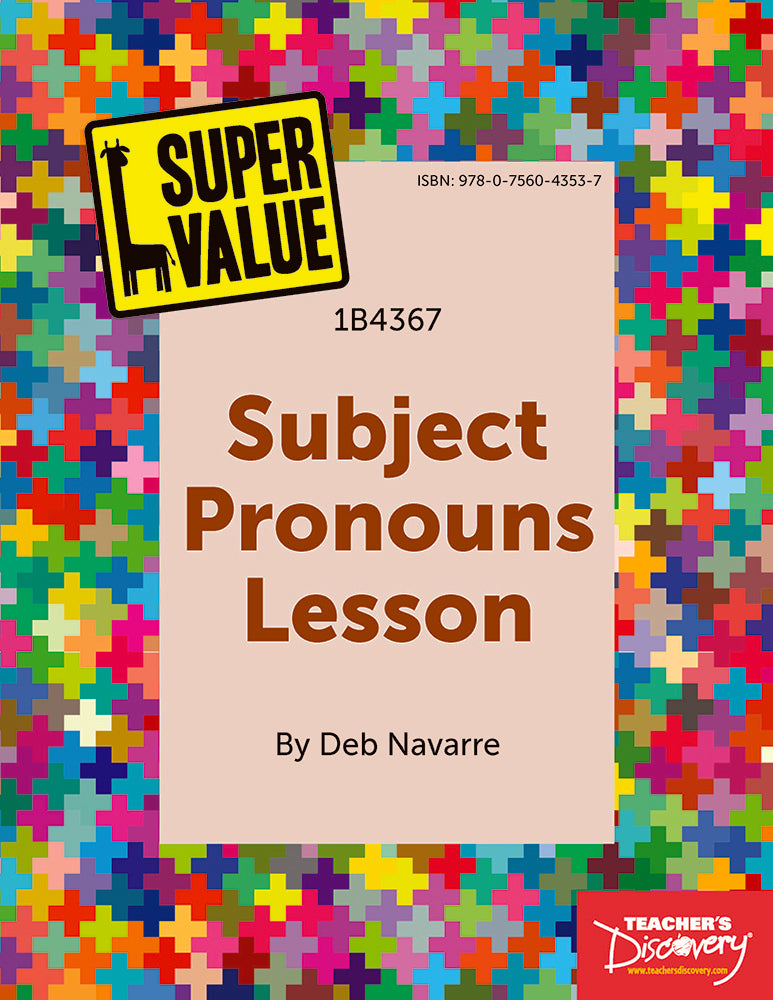 Super Value Subject Pronouns Lesson Spanish Download – Teacher's Discovery
