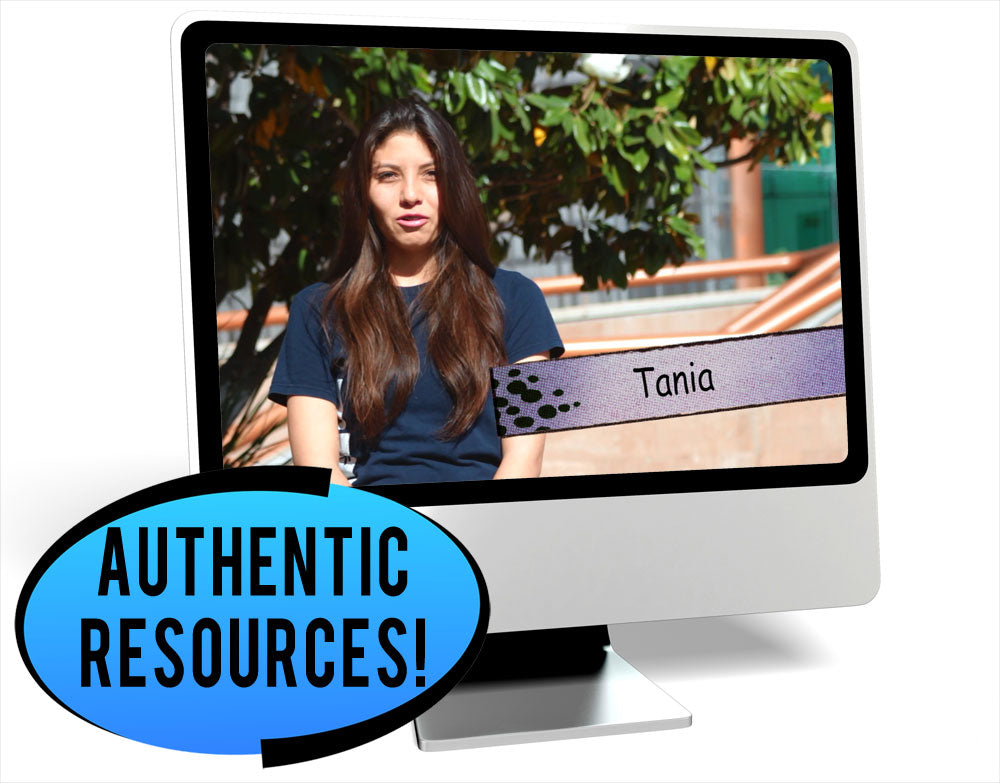 Tania City Intermediate-Mid Spanish IPA Pack - DIGITAL RESOURCE DOWNLO ...