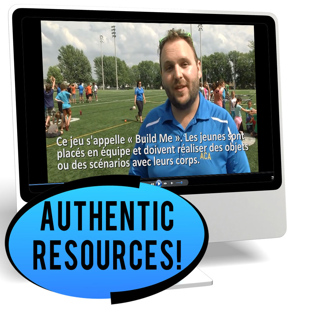 L'immersion linguistique Novice-High French IPA Pack - DIGITAL RESOURC ...