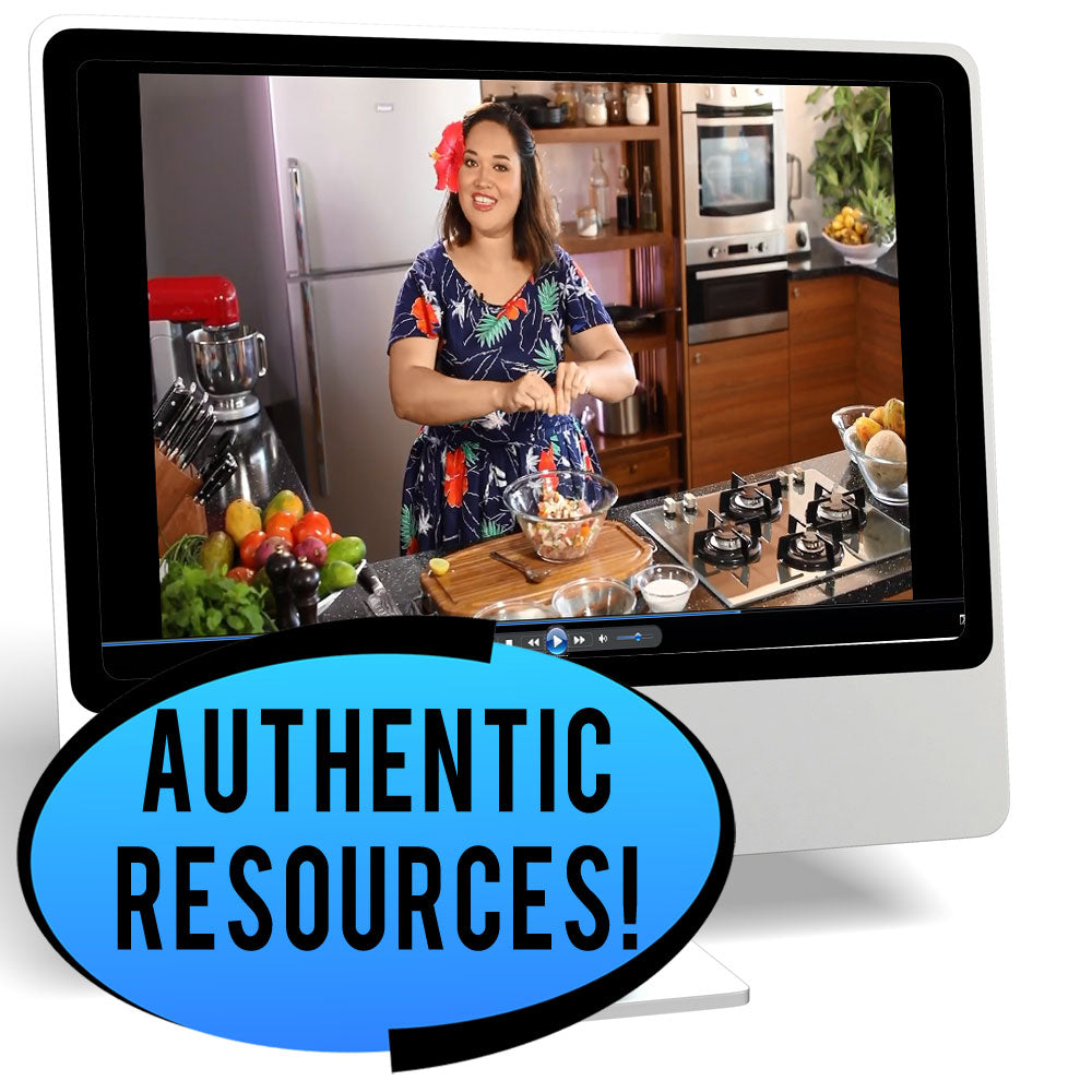 La nourriture : la Polynésie française Novice-High French IPA Pack - D ...