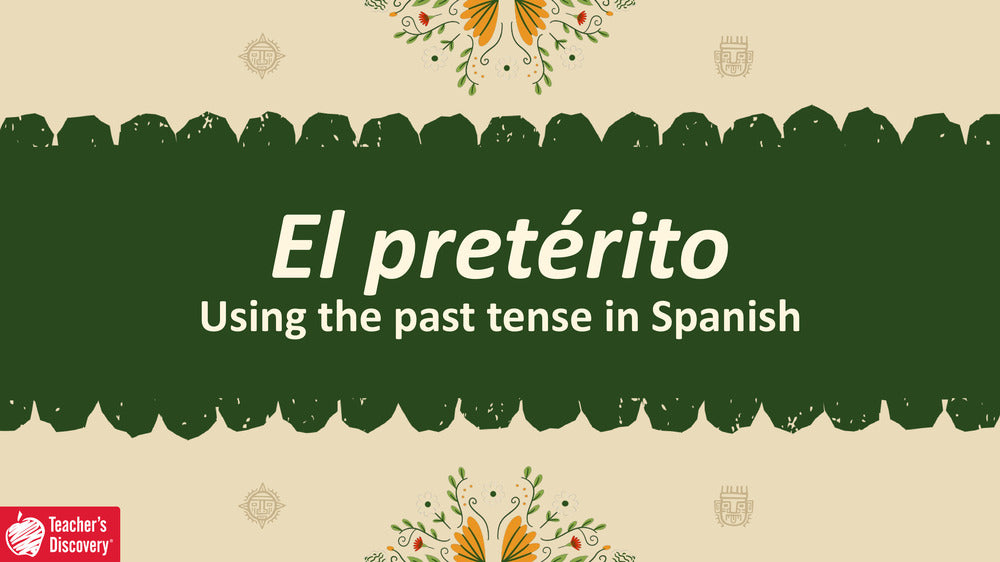 Quick Spanish Grammar Presentation – El pretérito – Teacher's Discovery