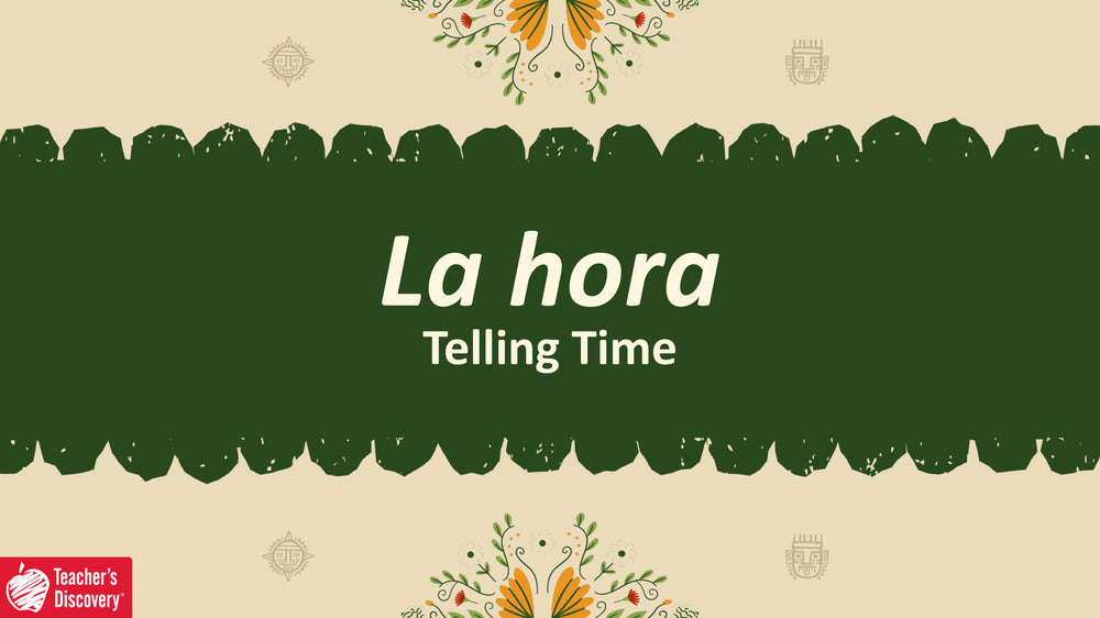 Quick Spanish Grammar Presentation – Telling Time – Teacher's Discovery