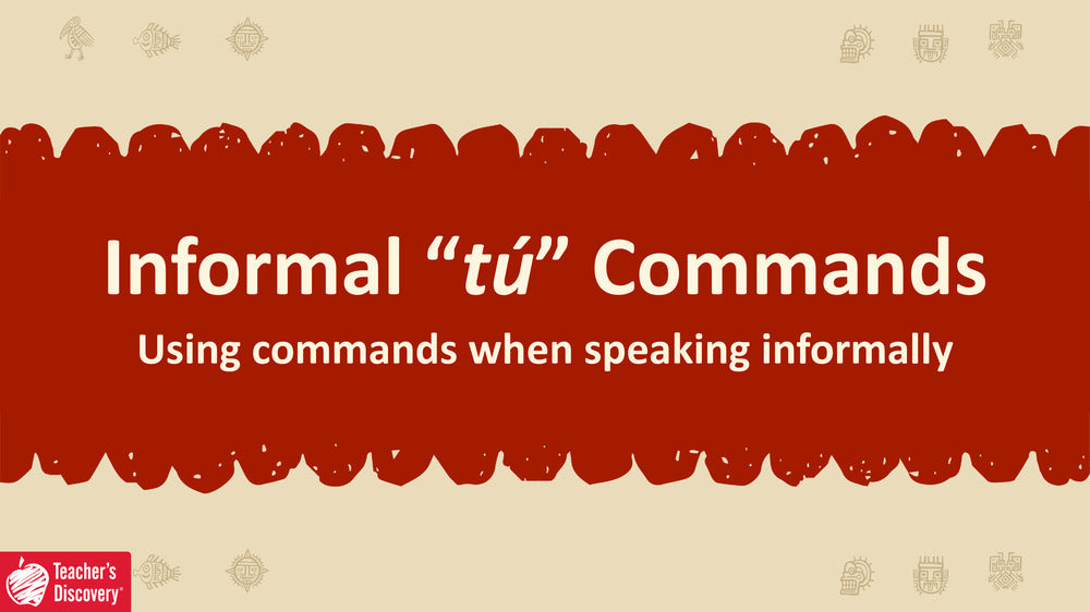 Quick Spanish Grammar Presentation – Informal “tú” Commands – Teacher's ...