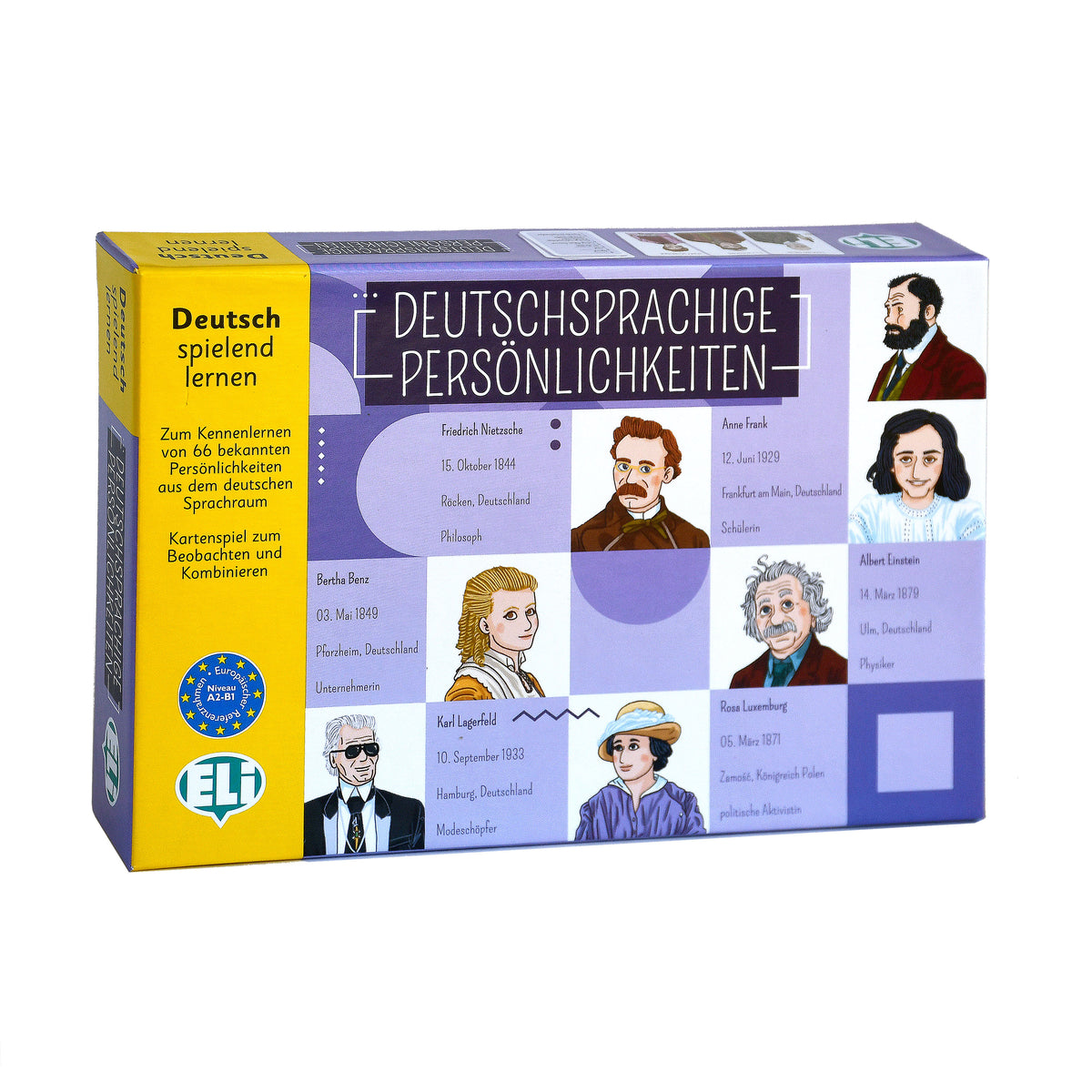 Deutschsprachige Persönlichkeiten German Game – Teacher's Discovery