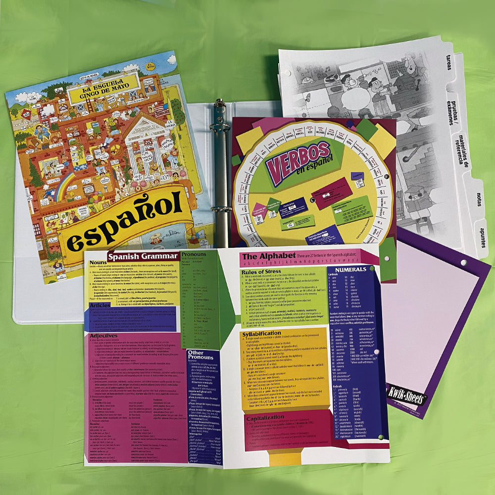 Complete Deluxe Spanish Starter Binder – Teacher's Discovery