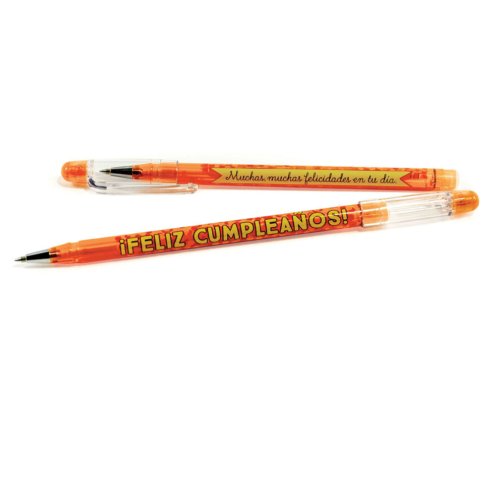 Happy Birthday Spanish Pens – Teacher's Discovery