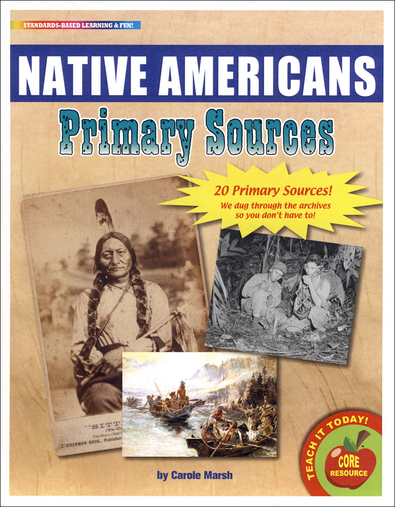 Native Americans Primary Sources Pack – Teacher's Discovery
