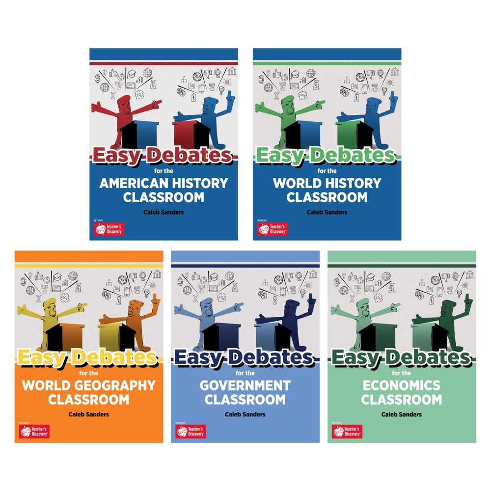 Easy Debates Set of 5 Books – Teacher's Discovery