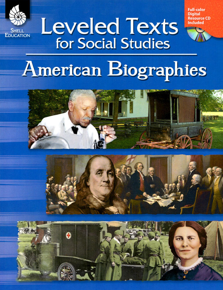 Leveled Texts for Social Studies - American Biographies Book – Teacher ...