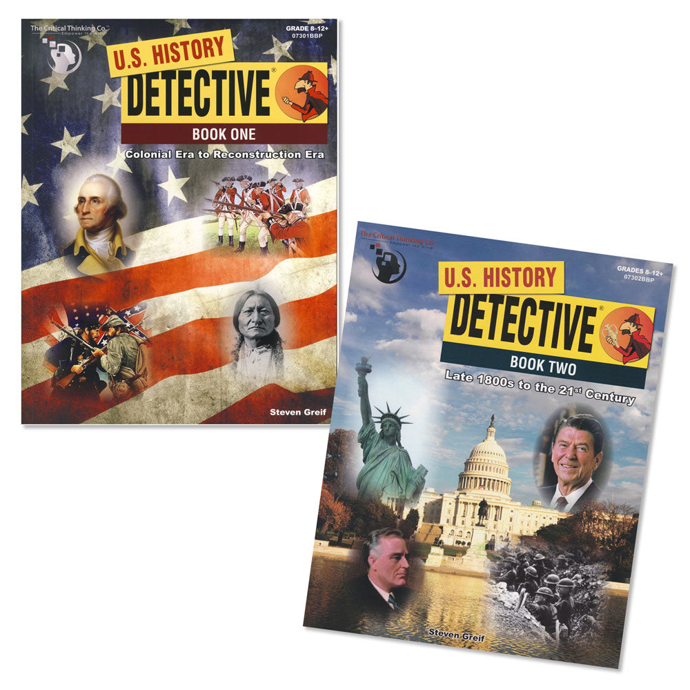 U.S. History Detective Books Set of 2 – Teacher's Discovery