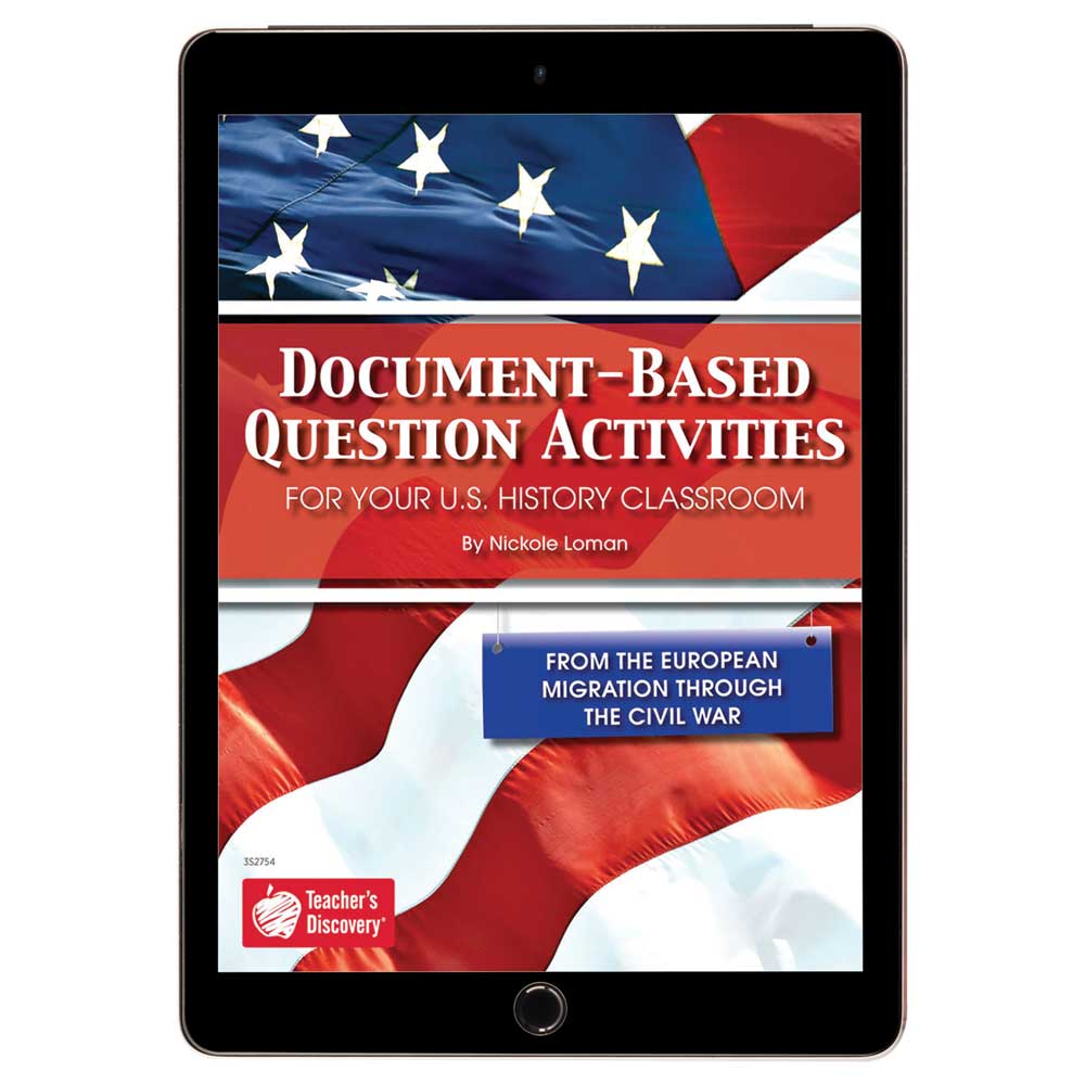 Document-Based Question Activities: From the European Migration Throug ...