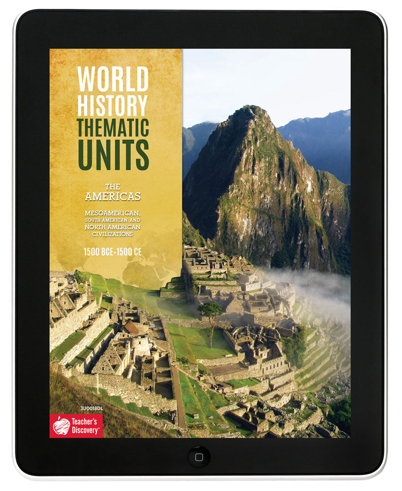 World History Thematic Unit: The Americas Download – Teacher's Discovery