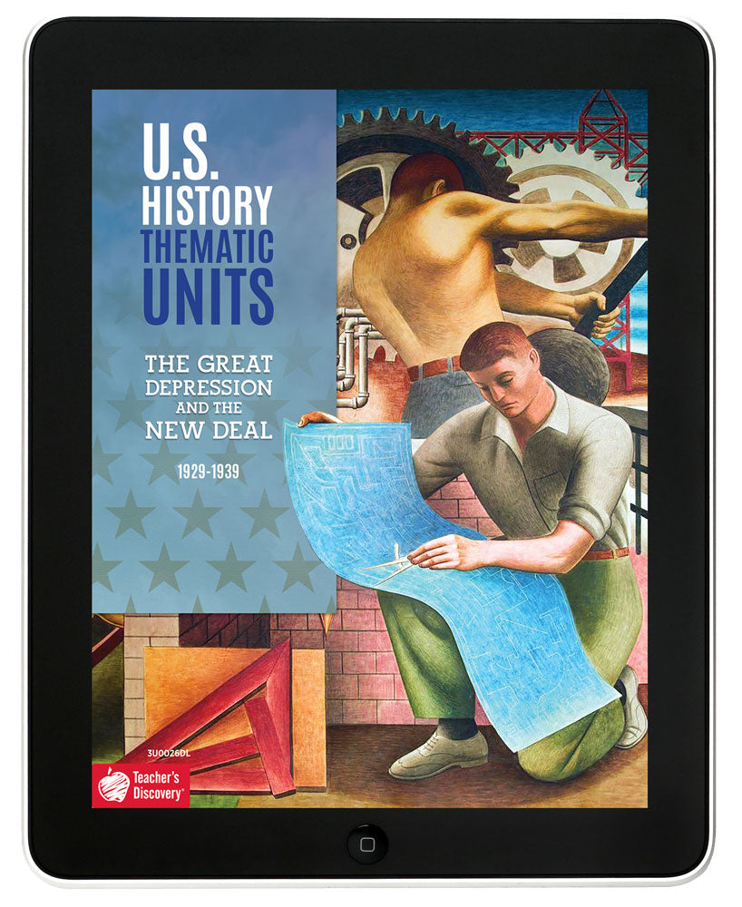 U.S. History Thematic Unit: The Great Depression and the New Deal Down ...