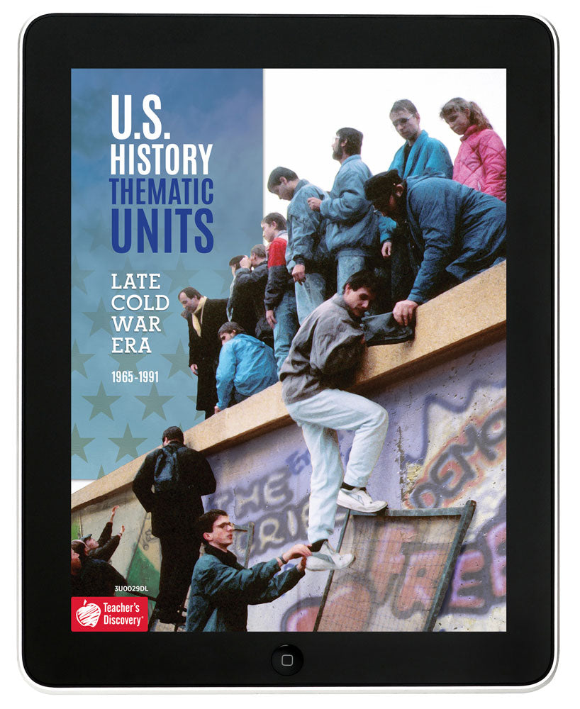 U.S. History Thematic Unit: Late Cold War Era Download – Teacher's ...