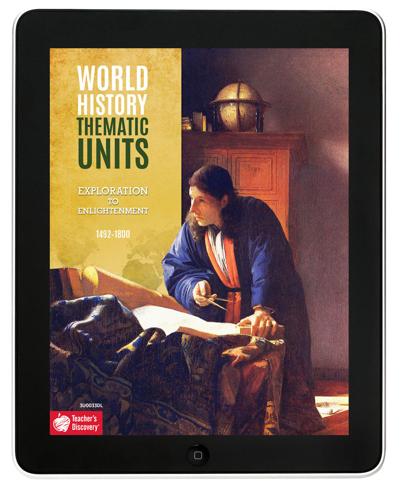 World History Thematic Unit: Exploration to Enlightenment Download ...