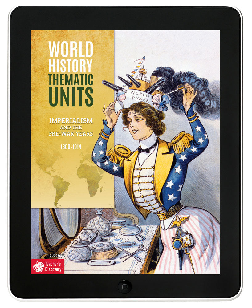 World History Thematic Unit: Imperialism and the Pre-War Years Downloa ...
