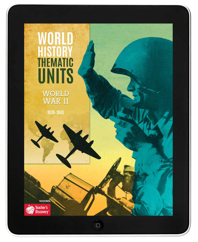 World History Thematic Unit: World War II Download – Teacher's Discovery