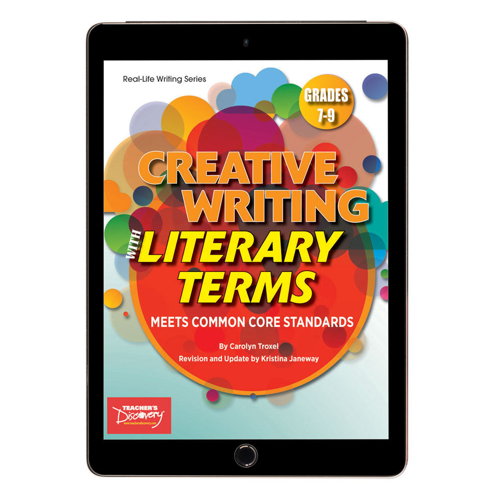 Creative Writing with Literary Terms Activity Book – Teacher's Discovery
