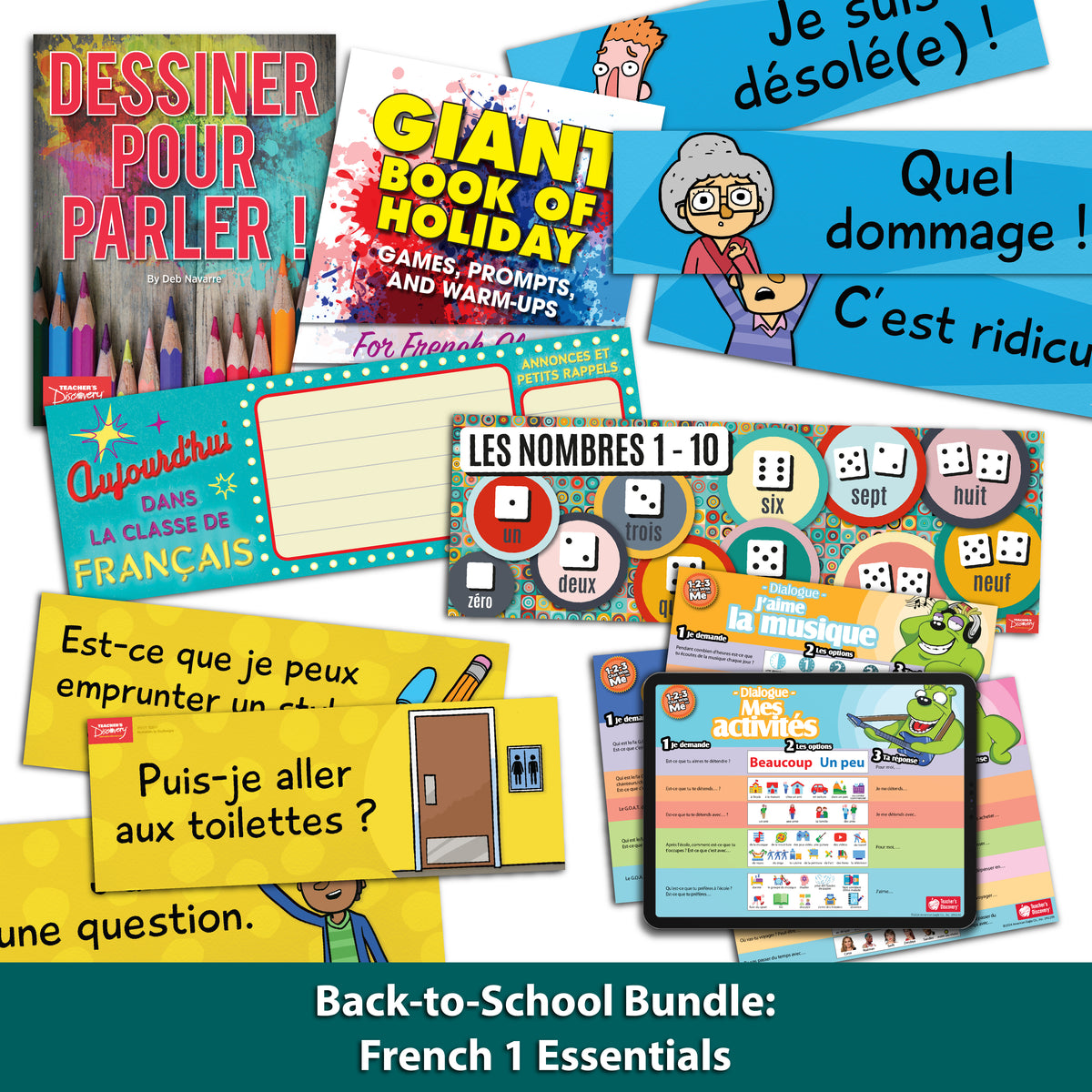 Back-to-School Bundle: French 1 Essentials – Teacher's Discovery