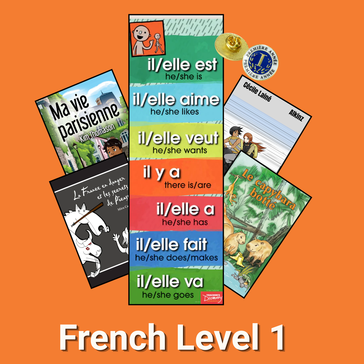Voces PLUS Level Collection - French Level 1 – Teacher's Discovery