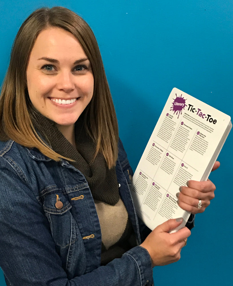 Literary Tic-Tac-Toe: Differentiated Activities Cards Sets for MS and ...