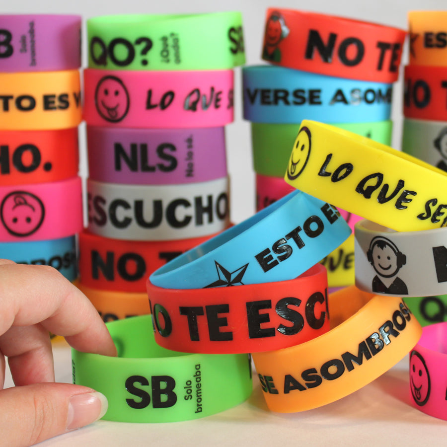 Big Bold Spanish Wristbands – Teacher's Discovery