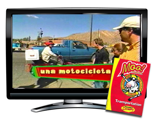 Moo!™ Transportation Spanish Video Download – Teacher's Discovery