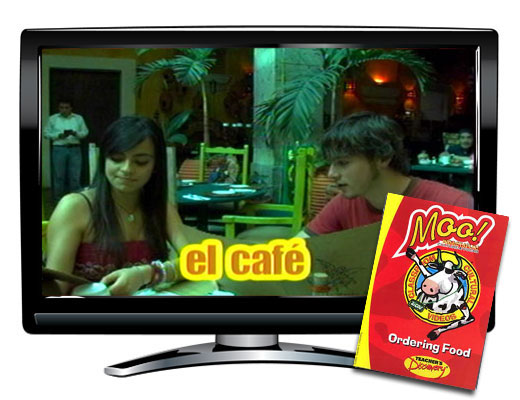 Moo!™ Ordering Food Spanish Video Download – Teacher's Discovery
