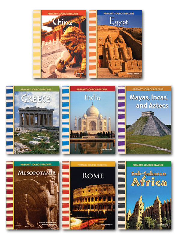 Ancient Civilizations Primary Source Readers - Set of 8 – Teacher's ...