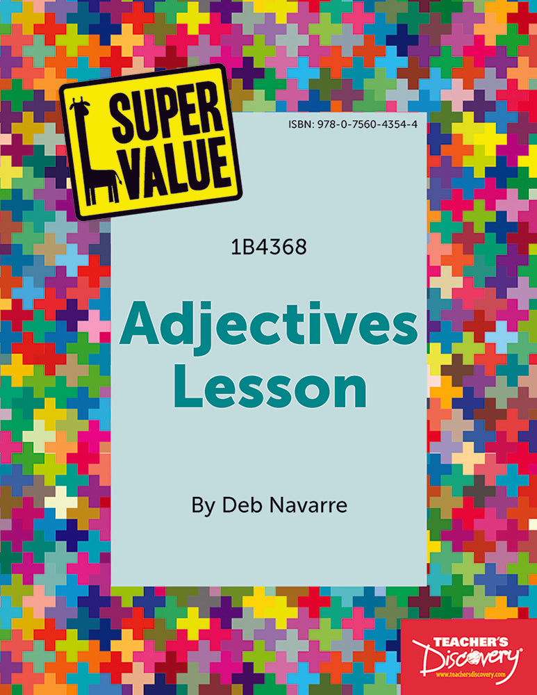 Super Value Adjectives Lesson Spanish Download – Teacher's Discovery