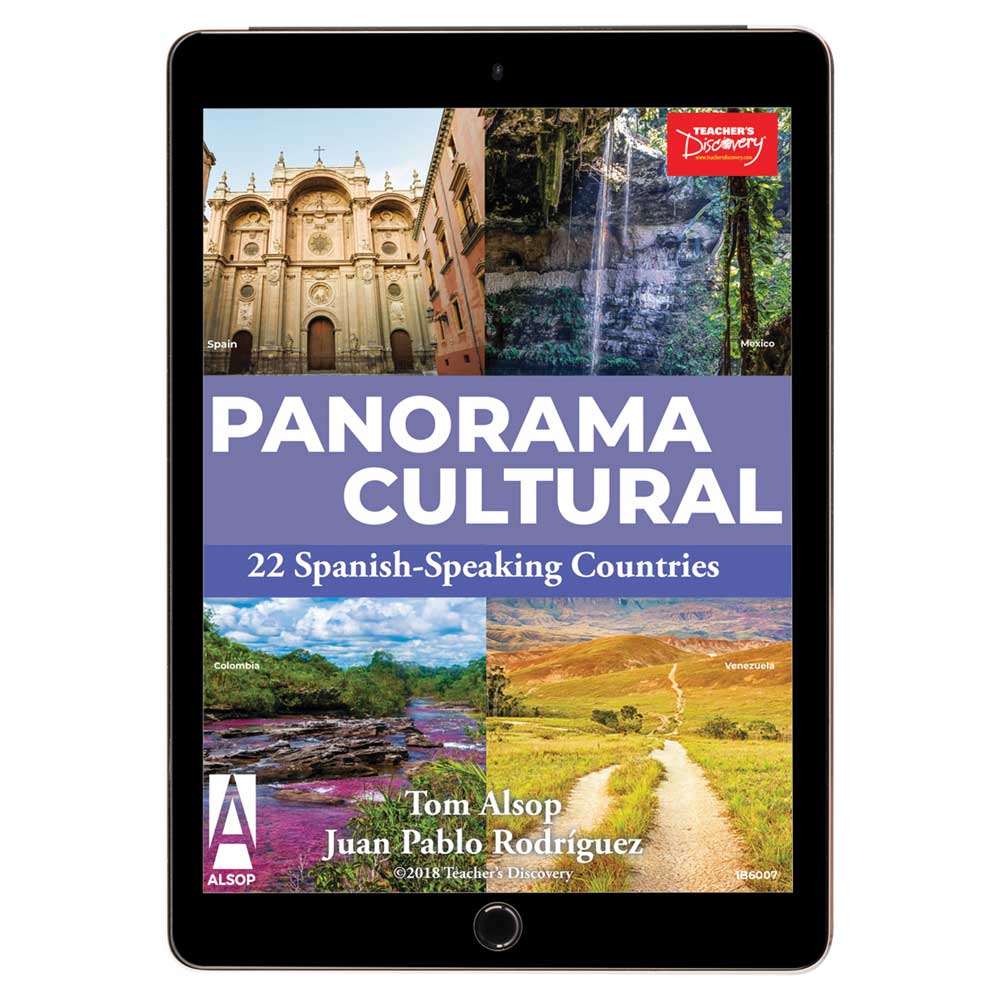 Panorama cultural: 22 Spanish-Speaking Countries Book – Teacher's Discovery