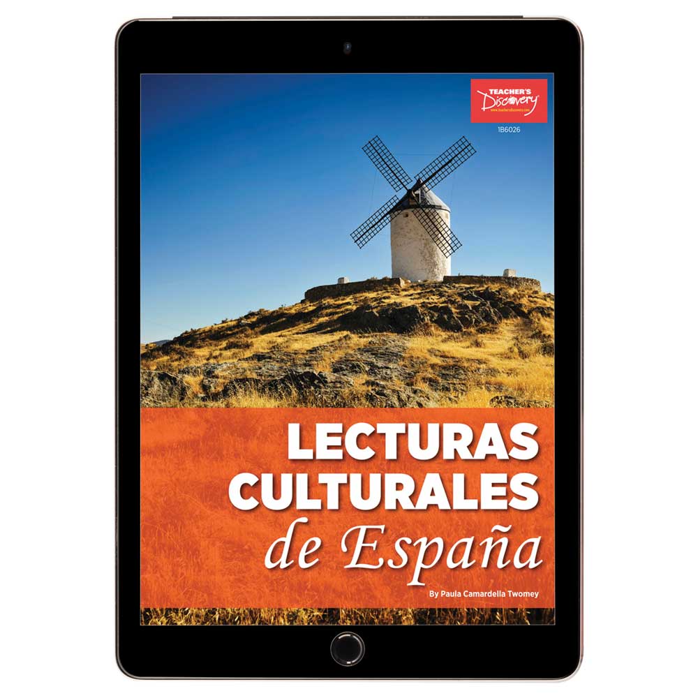 Lecturas culturales de España Book – Teacher's Discovery