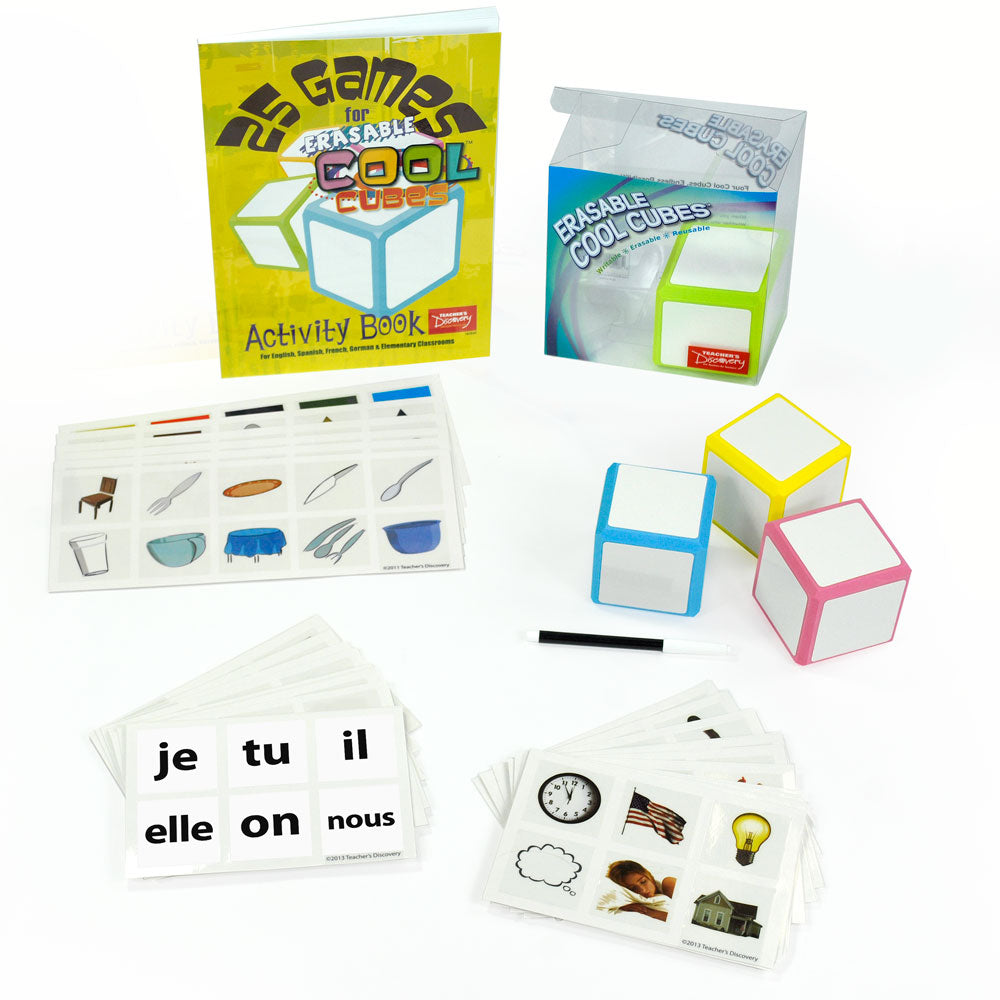 Cool Cubes­™ French Starter Set – Teacher's Discovery