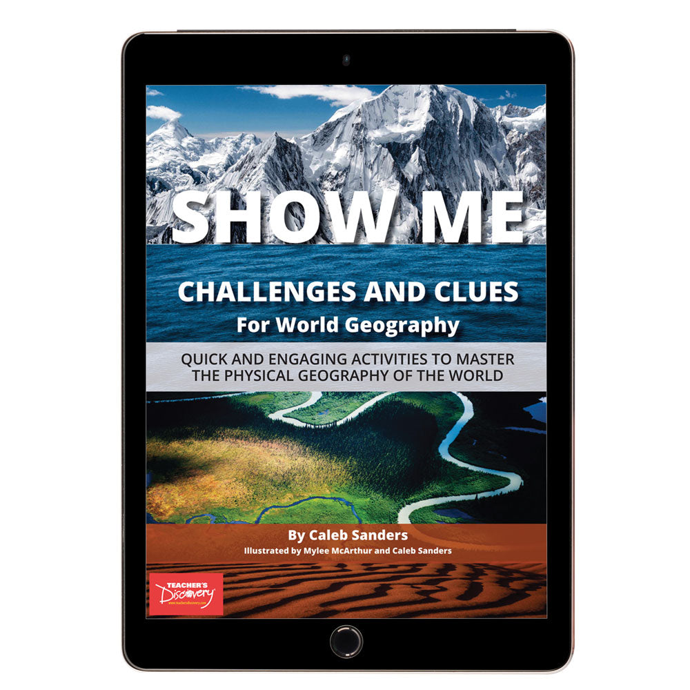 Show Me Challenges and Clues for World Geography Book – Teacher's Discovery