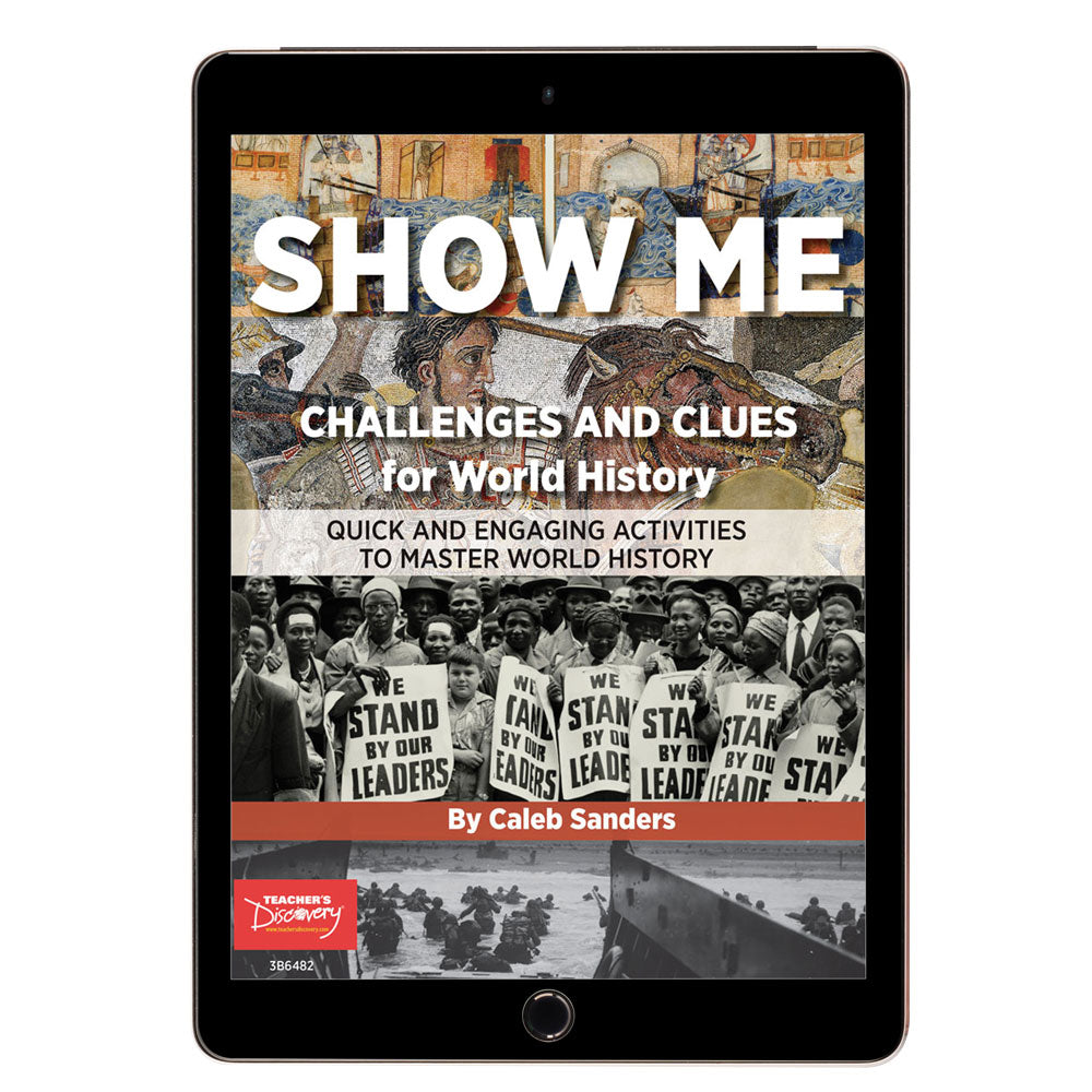 Show Me Challenges and Clues for World History Book – Teacher's Discovery