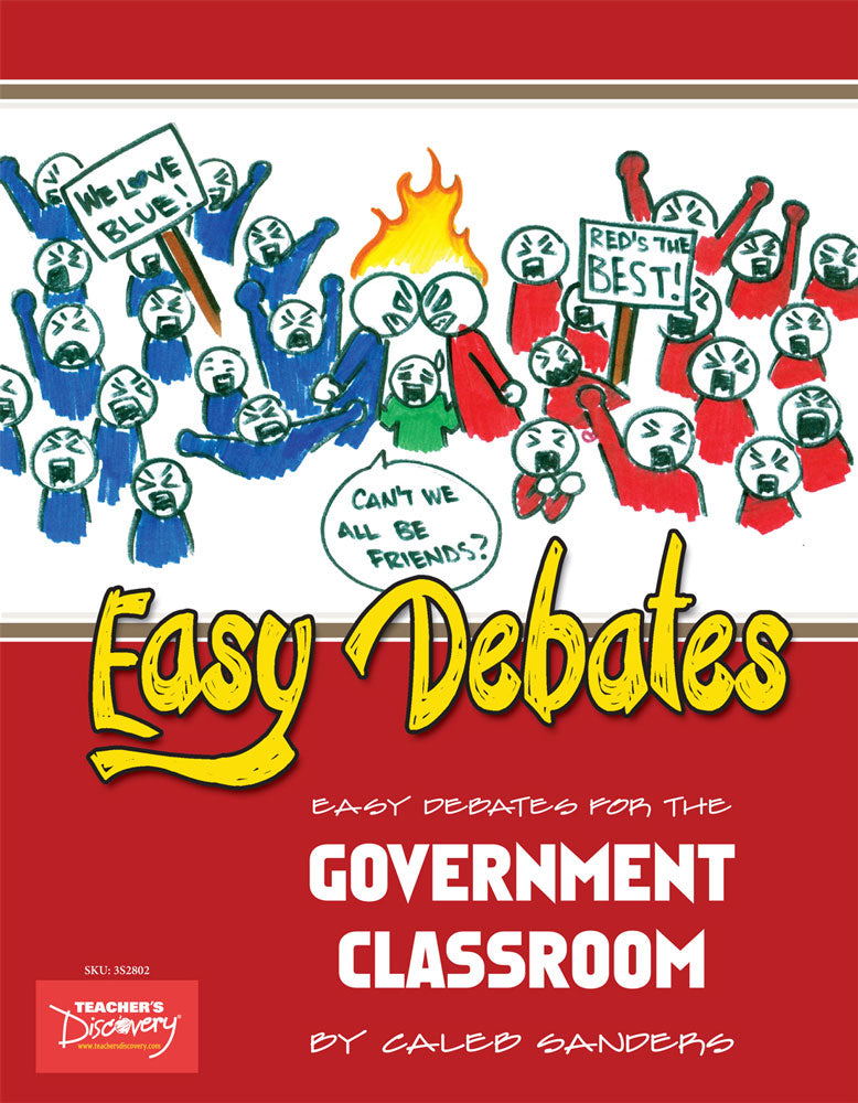 1st Edition Easy Debates for the Government Classroom Book – Teacher's ...