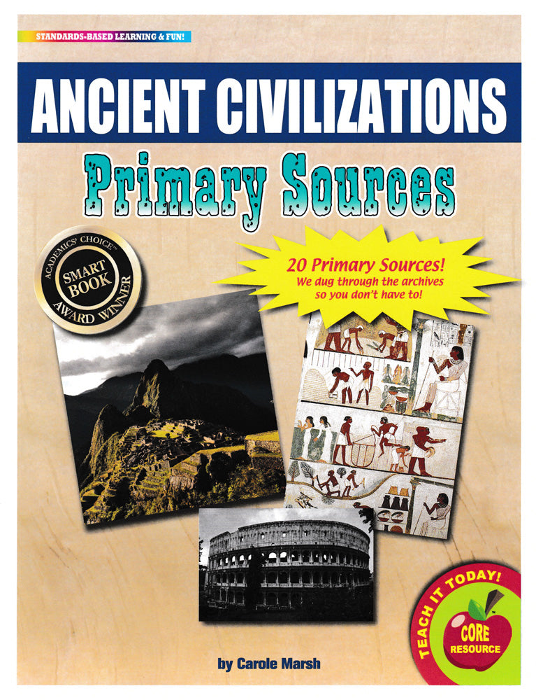 Ancient Civilizations Primary Sources Pack – Teacher's Discovery