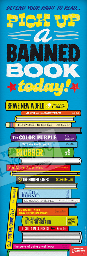 Banned Books Poster – Teacher's Discovery