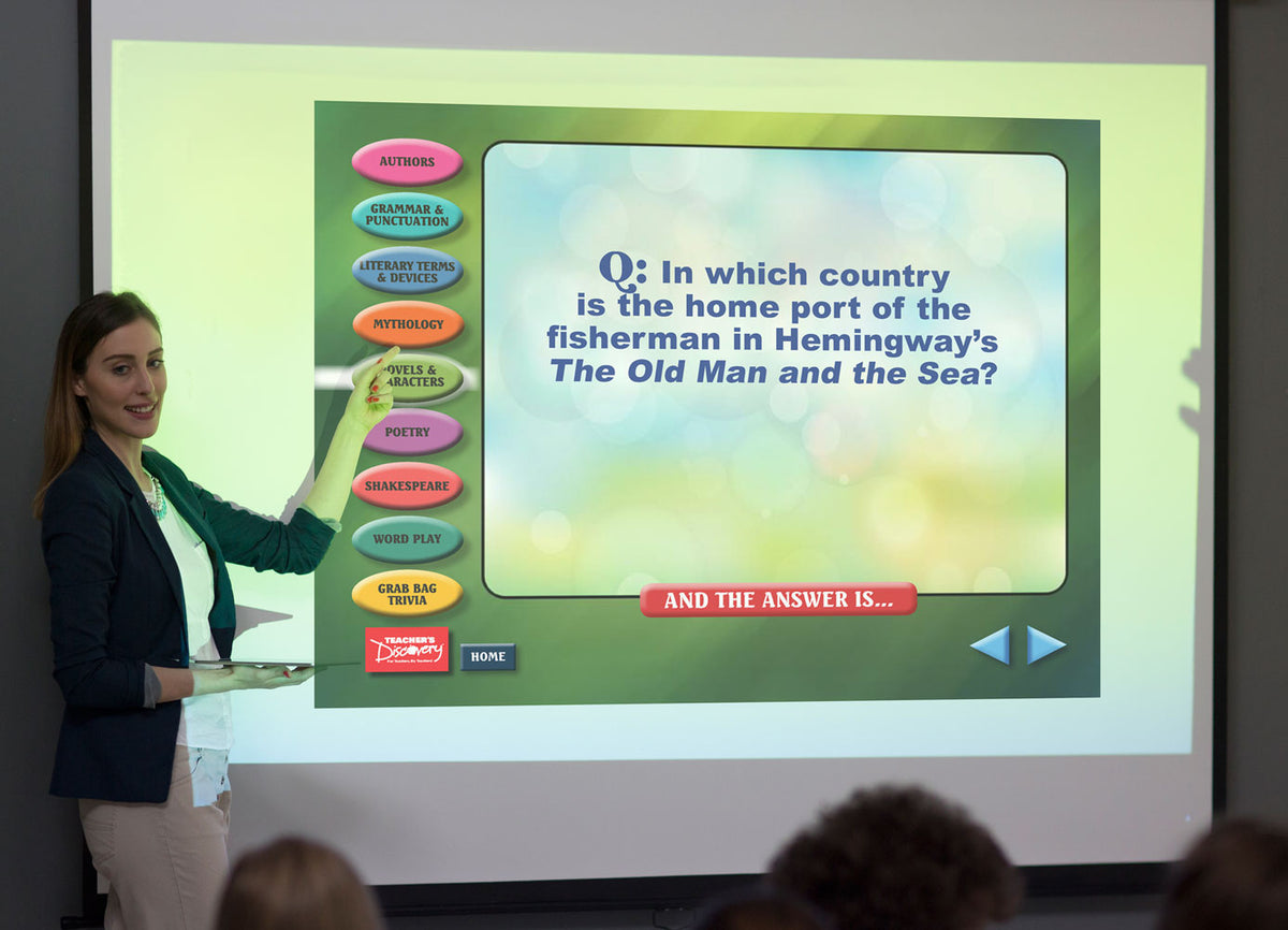 ELA Question a Day: 180 Trivia Questions and Answers! – Teacher's Discovery