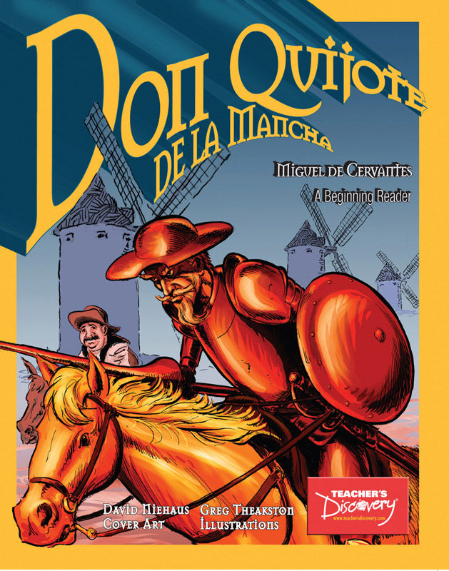 Don Quijote de la Mancha - Level 1 - Spanish Graphic Novel – Teacher's ...