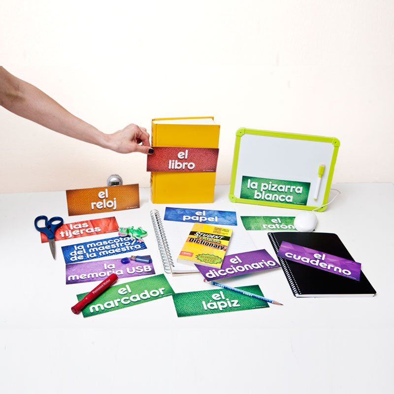 Classroom Signs - Spanish - Signs - Set of 64 – Teacher's Discovery