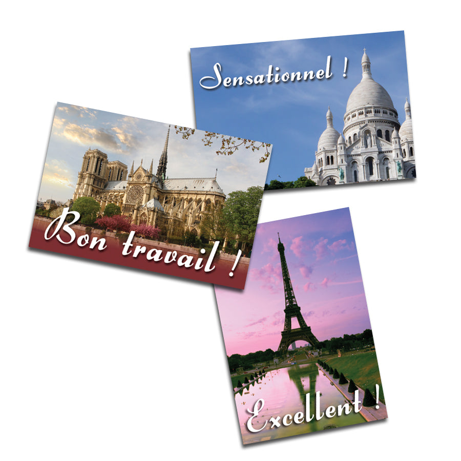 Sights of Paris French Stickers (60) – Teacher's Discovery