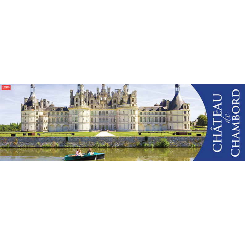 Chateau de Chambord Panoramic - French -Skinny Poster – Teacher's Discovery